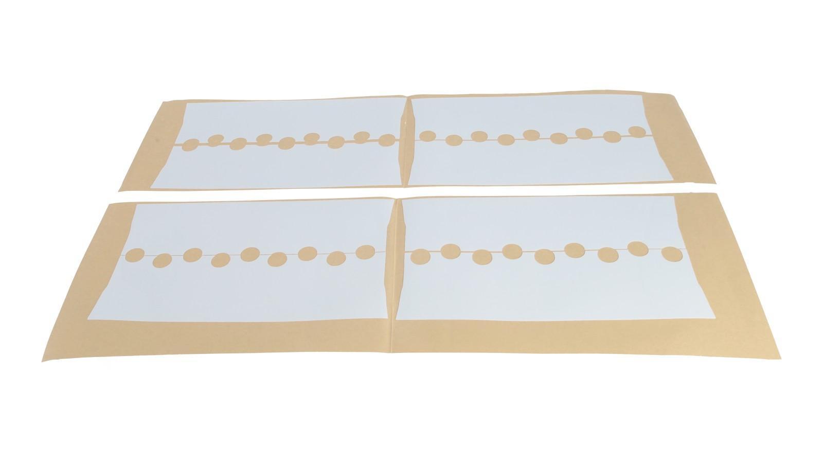 Felgenrandaufkleber-Set Wiesi Factory 50/50 Fantic, versch. Farben