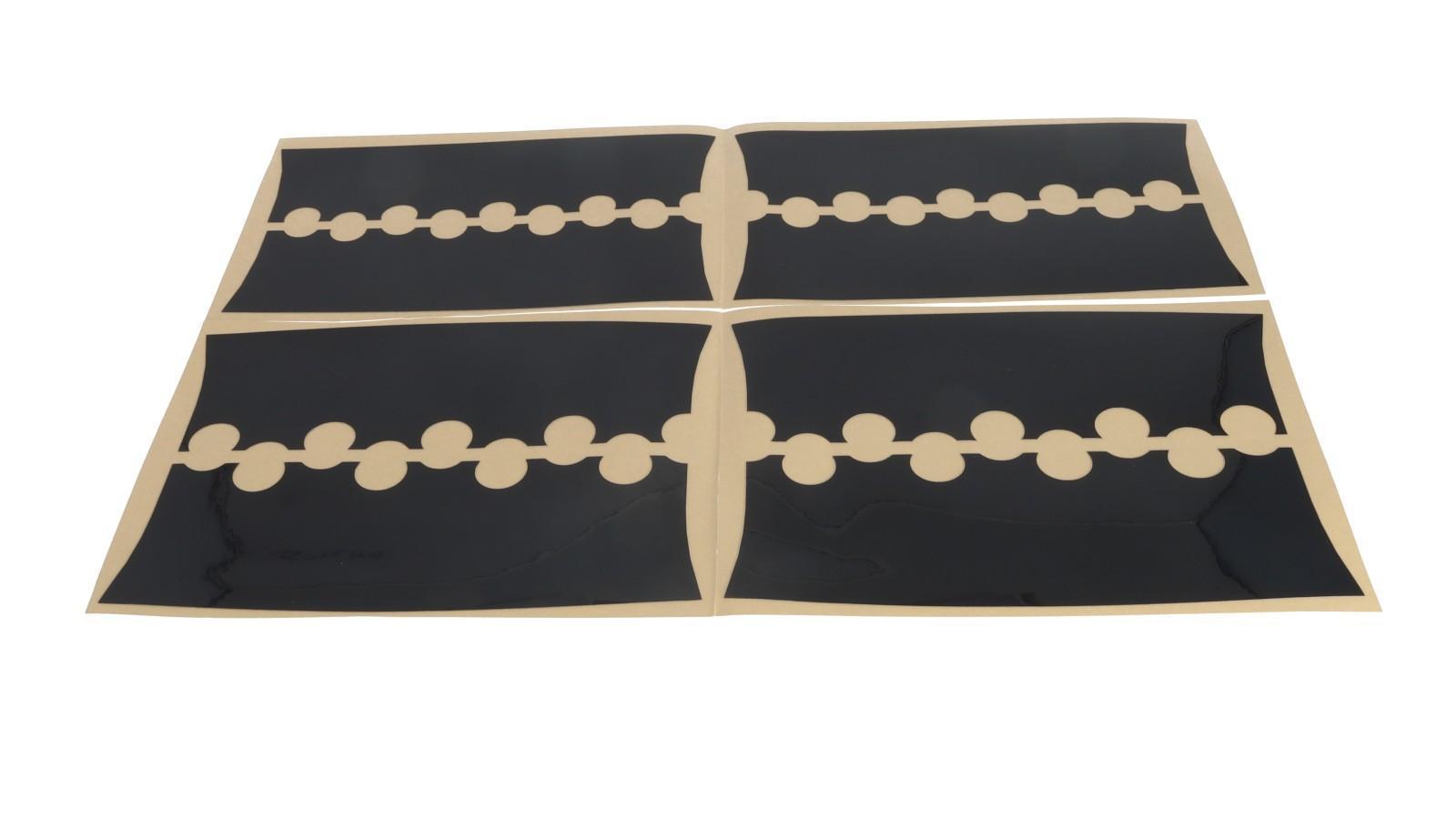 Felgenrandaufkleber-Set Wiesi Factory 50/50 Derbi Speichenfelgen ...