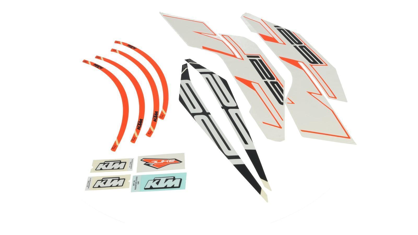 Dekorset KTM OEM KTM Duke 125/390 ab Bj. 17